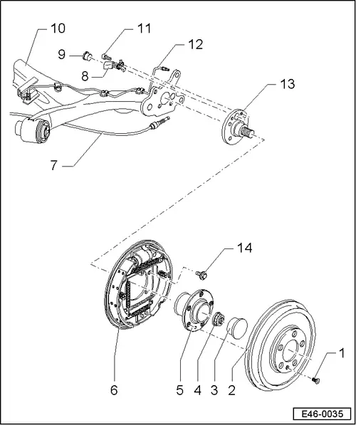 SEAT Workshop Service and Repair Manuals > Leon Mk2 > Running gear ...