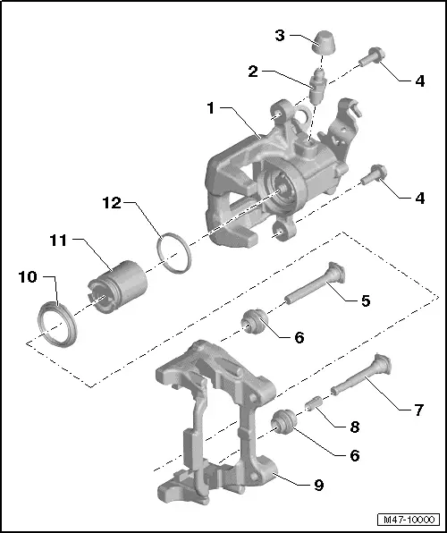SEAT Workshop Service and Repair Manuals > Leon Mk2 > Running gear ...
