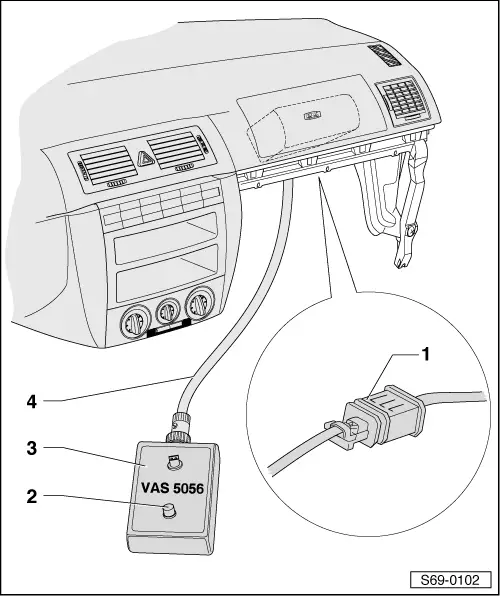 Skoda Workshop Manuals > Fabia Mk1 > Body > Body Work > Self diagnosis ...