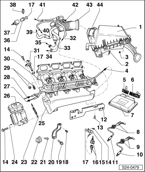 Skoda Workshop Service and Repair Manuals > Octavia Mk1 > Drive unit ...