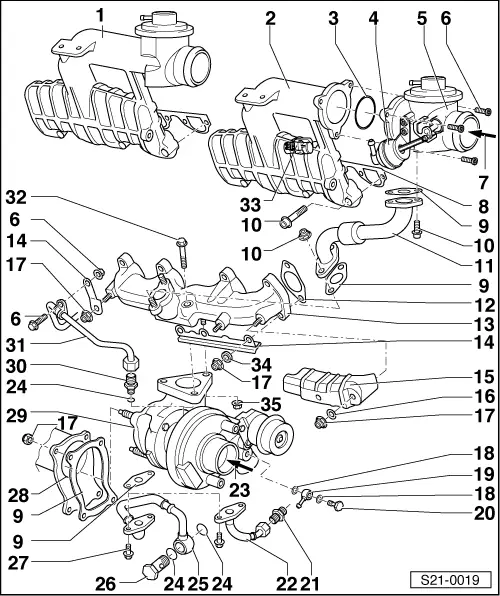 Skoda Workshop Service and Repair Manuals > Octavia Mk1 > Drive unit ...