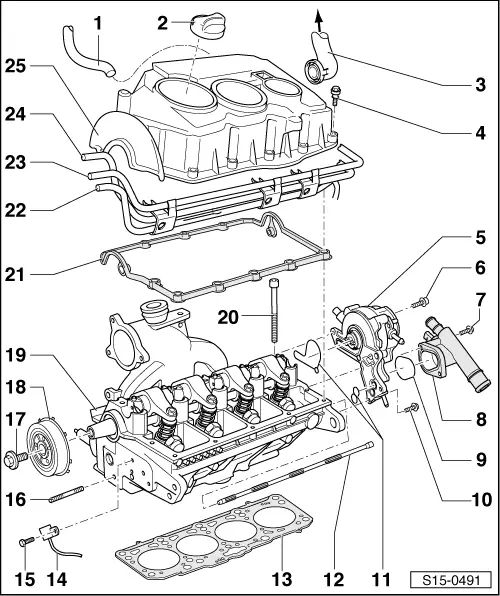 Skoda Workshop Service and Repair Manuals > Octavia Mk2 > Drive unit ...