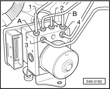 Skoda Workshop Service and Repair Manuals > Octavia Mk2 > Brake systems ...