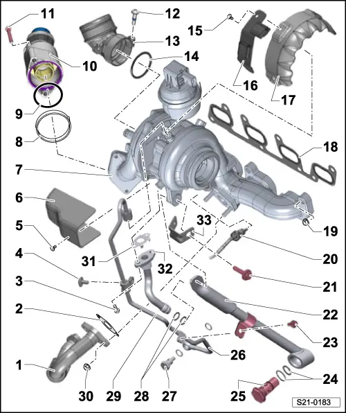 Skoda Workshop Service and Repair Manuals > Octavia Mk2 > Power unit ...