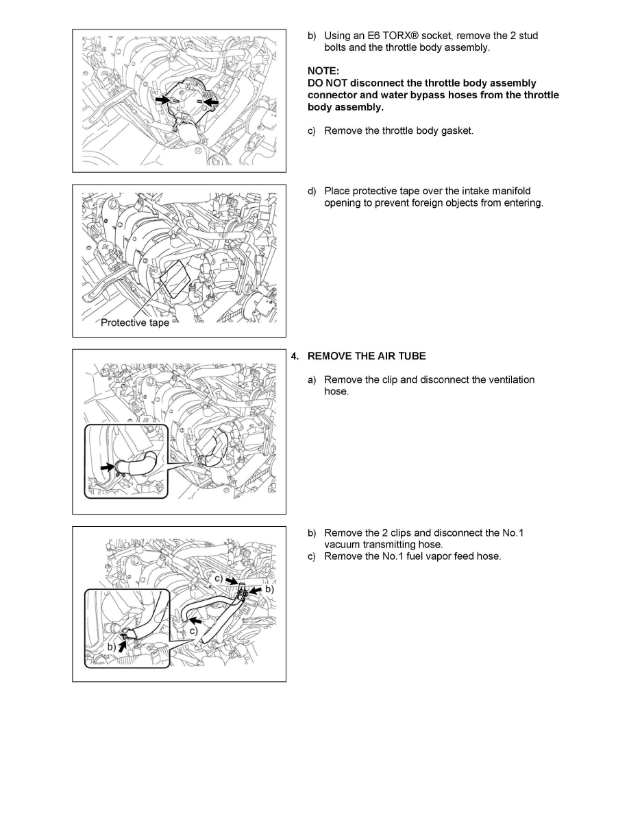Toyota Workshop Service and Repair Manuals > Matrix FWD L4-1.8L (2ZR-FE ...