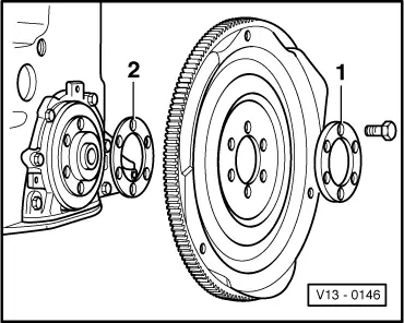 Volkswagen Golf Mk1 Cylinder Block and Crankshaft Assembly