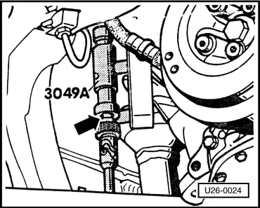 Removing and installing spring clips for VW Golf Mk1 exhaust system