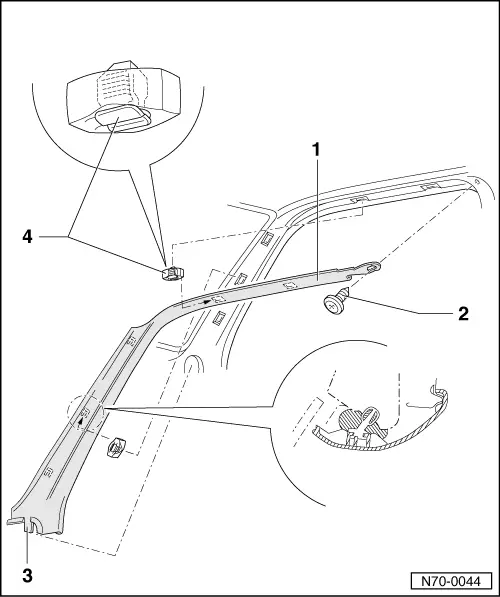 Volkswagen Workshop Service and Repair Manuals > Golf Mk3 > Body ...