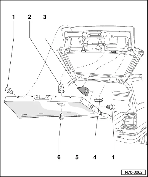 Volkswagen Workshop Service and Repair Manuals > Golf Mk3 > Body ...