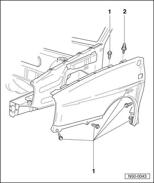 Volkswagen Workshop Service and Repair Manuals > Golf Mk3 > Body ...