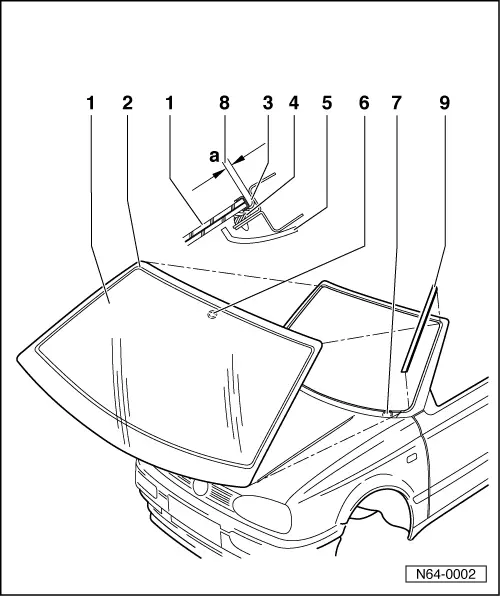 Volkswagen Workshop Service and Repair Manuals > Golf Mk3 > Body ...