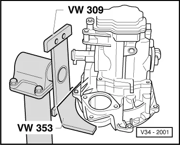 Volkswagen Workshop Manuals > Golf Mk3 > Power transmission > 5-speed ...