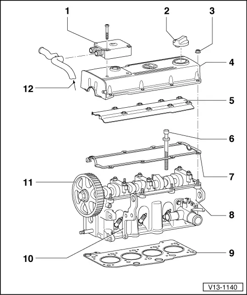 Volkswagen Workshop Service and Repair Manuals > Golf Mk3 > Power unit ...