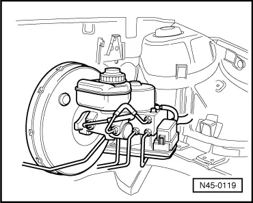 Volkswagen Workshop Service and Repair Manuals > Golf Mk4 > Brake ...