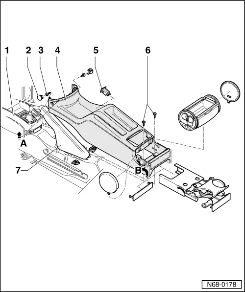 Volkswagen Workshop Service and Repair Manuals > Golf Mk4 > Body ...