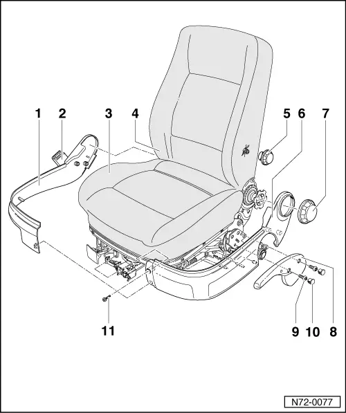 Volkswagen Workshop Service and Repair Manuals > Golf Mk4 > Body ...