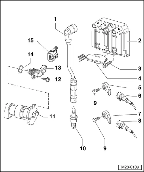 Volkswagen Workshop Service and Repair Manuals > Golf Mk4 > Engine ...