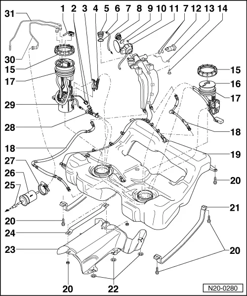 Volkswagen Workshop Service and Repair Manuals > Golf Mk4 > Engine | 4 ...