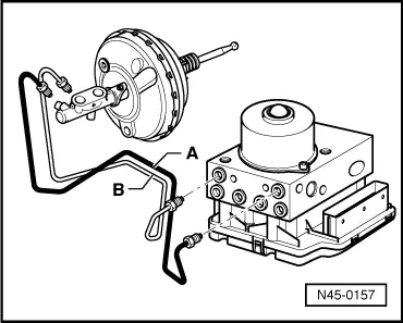 Volkswagen Workshop Service and Repair Manuals > Golf Mk4 > Brake ...