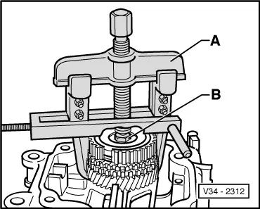 Volkswagen Workshop Manuals > Golf Mk4 > Power transmission > 5-speed ...