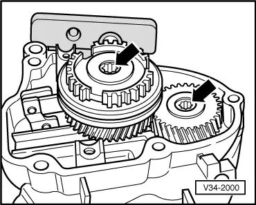 Volkswagen Workshop Manuals > Golf Mk4 > Power transmission > 5-speed ...
