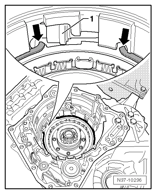 Volkswagen Workshop Manuals > Golf Mk4 > Power transmission > 5-speed ...