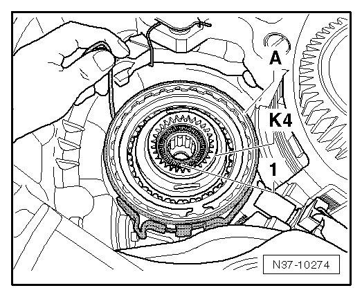 Volkswagen Workshop Manuals > Golf Mk4 > Power transmission > 5-speed ...