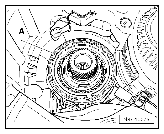Volkswagen Workshop Manuals > Golf Mk4 > Power transmission > 5-speed ...