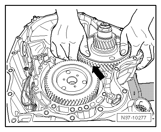 Volkswagen Workshop Manuals > Golf Mk4 > Power transmission > 5-speed ...