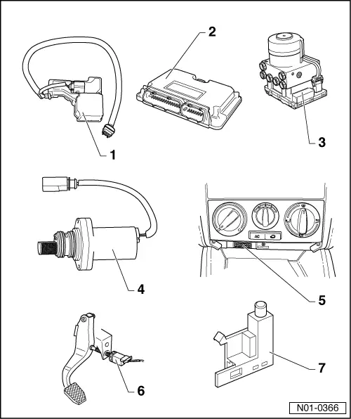Volkswagen Workshop Service and Repair Manuals > Golf Mk4 > Power ...