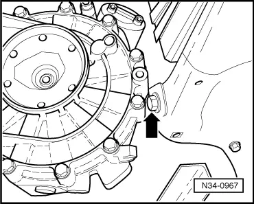 Volkswagen Workshop Manuals > Golf Mk4 > Power transmission > 6-speed ...
