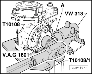 Volkswagen Workshop Manuals > Golf Mk4 > Power transmission > 6-speed ...