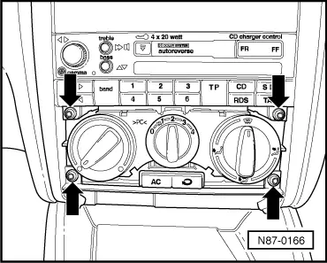 Volkswagen Workshop Service and Repair Manuals > Golf Mk4 > Heating ...