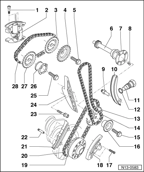 Volkswagen Workshop Service and Repair Manuals > Golf Mk4 > Power unit ...