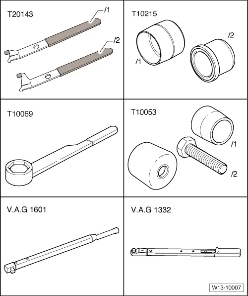 Volkswagen Workshop Service and Repair Manuals > Golf Mk4 > Power unit ...