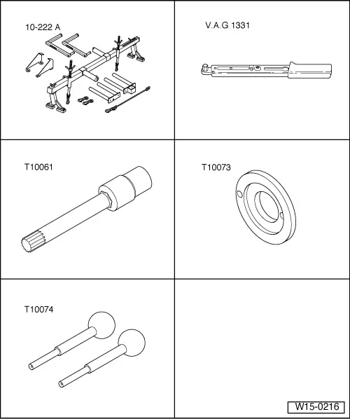 Volkswagen Workshop Service and Repair Manuals > Golf Mk4 > Power unit ...