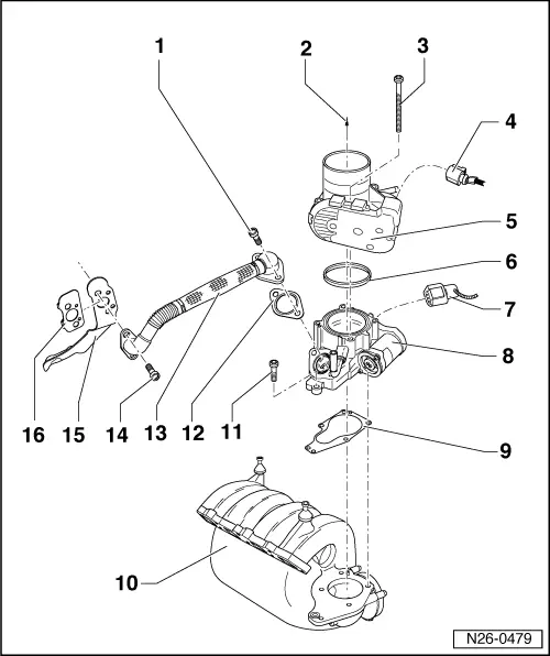 Volkswagen Workshop Service and Repair Manuals > Golf Mk4 > Power unit ...