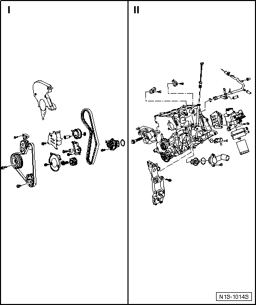 Volkswagen Workshop Service and Repair Manuals > Golf Mk4 > Power unit ...