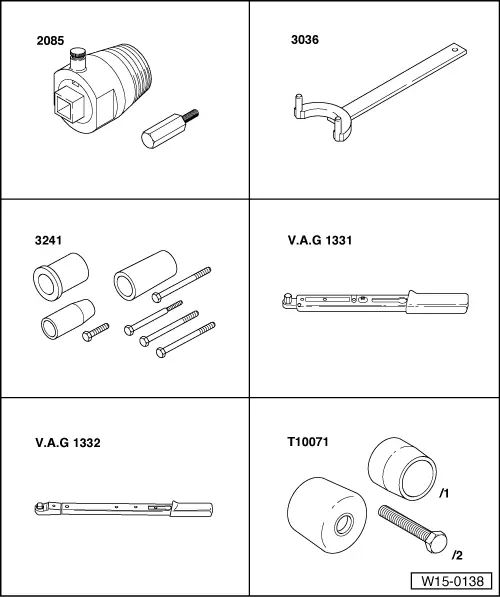 Volkswagen Workshop Service and Repair Manuals > Golf Mk4 > Power unit ...