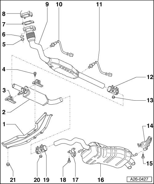 Volkswagen Workshop Service and Repair Manuals > Golf Mk4 > Power unit ...