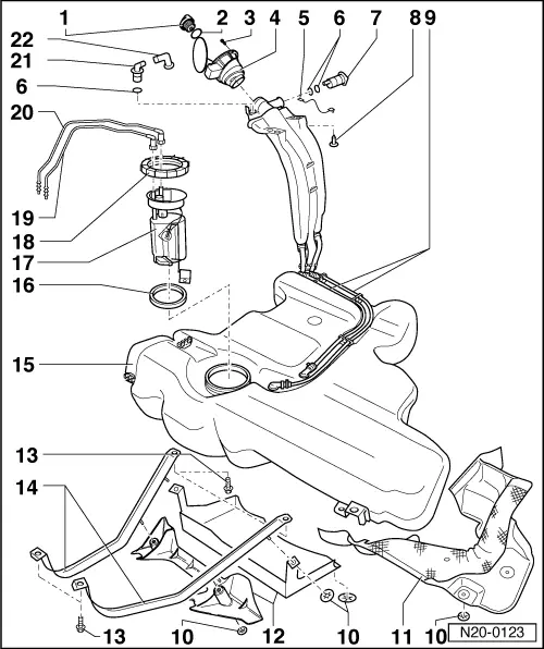 Volkswagen Workshop Service and Repair Manuals > Golf Mk4 > Power unit ...