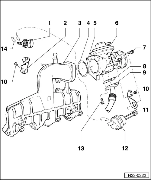 Volkswagen Workshop Service and Repair Manuals > Golf Mk4 > Power unit ...