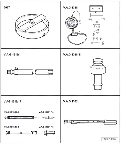 Volkswagen Workshop Service and Repair Manuals > Golf Mk5 > Power unit ...