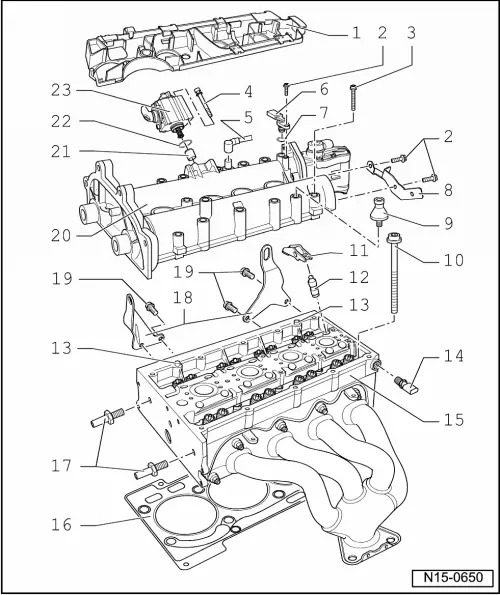 Volkswagen Workshop Service and Repair Manuals > Golf Mk5 > Power unit ...