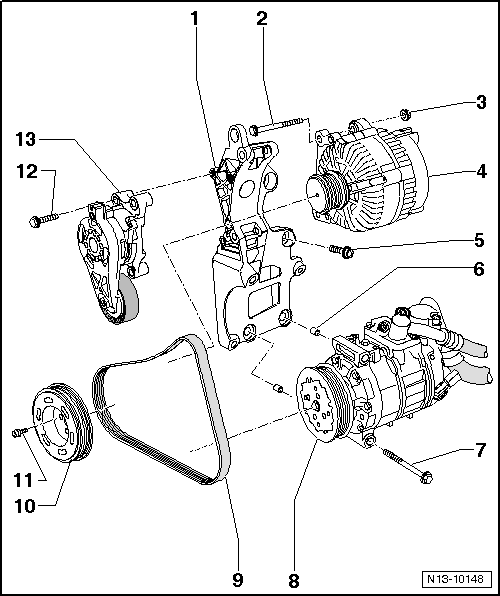 Volkswagen Workshop Service and Repair Manuals > Golf Mk5 > Power unit ...