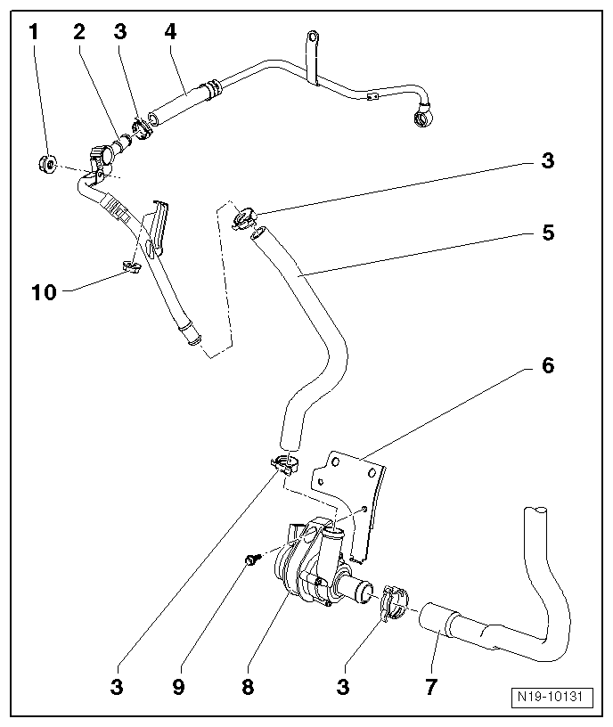 Volkswagen Workshop Service and Repair Manuals > Golf Mk5 > Power unit ...