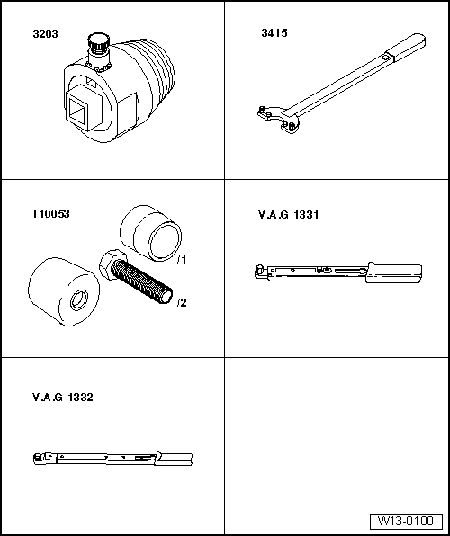 Volkswagen Workshop Service and Repair Manuals > Golf Mk5 > Power unit ...