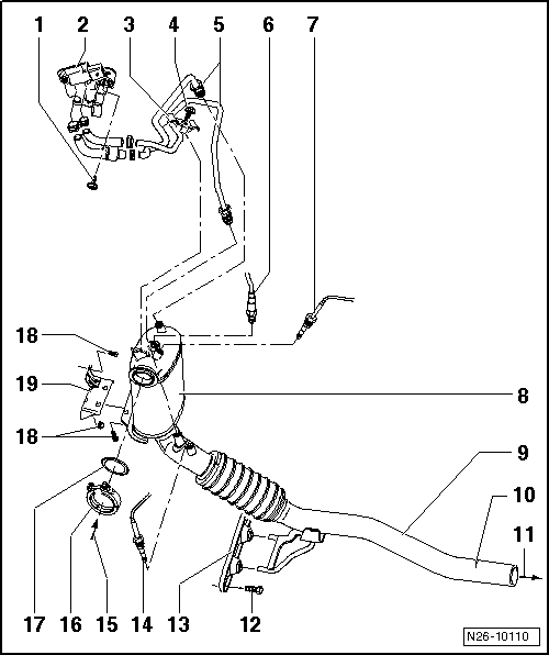 Volkswagen Workshop Service and Repair Manuals > Golf Mk5 > Power unit ...