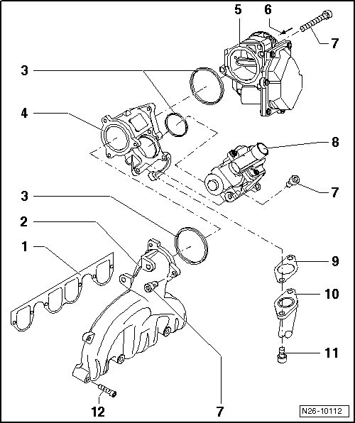 Volkswagen Workshop Service and Repair Manuals > Golf Mk5 > Power unit ...