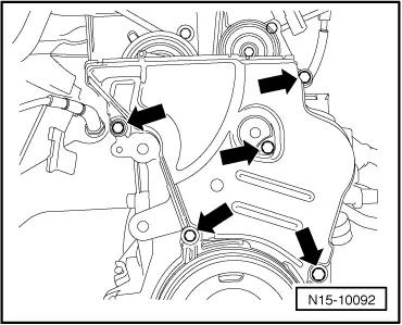Volkswagen Workshop Service and Repair Manuals > Golf Mk5 > Power unit ...